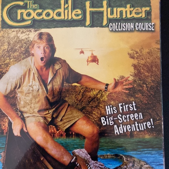 MGM | Media | Steve Irwin The Crocodile Hunter Collision Course New Vhs ...